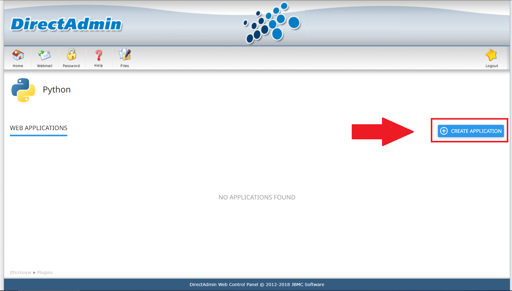 اجرای پروژه پایتون در DirectAdmin | وبلاگ پویان آی تی