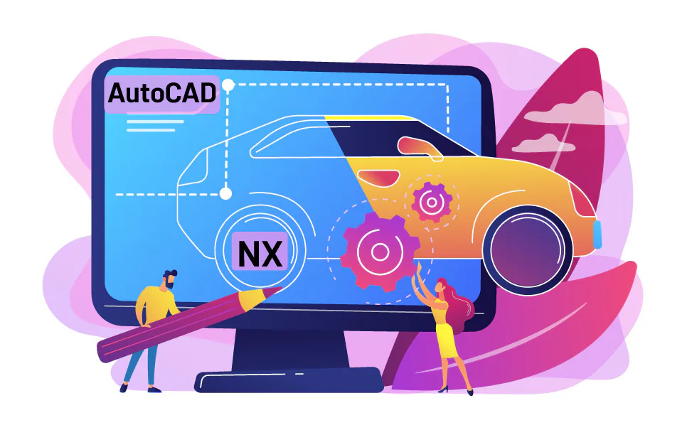 بررسی Siemens NX و AutoCAD | وبلاگ پویان آی تی