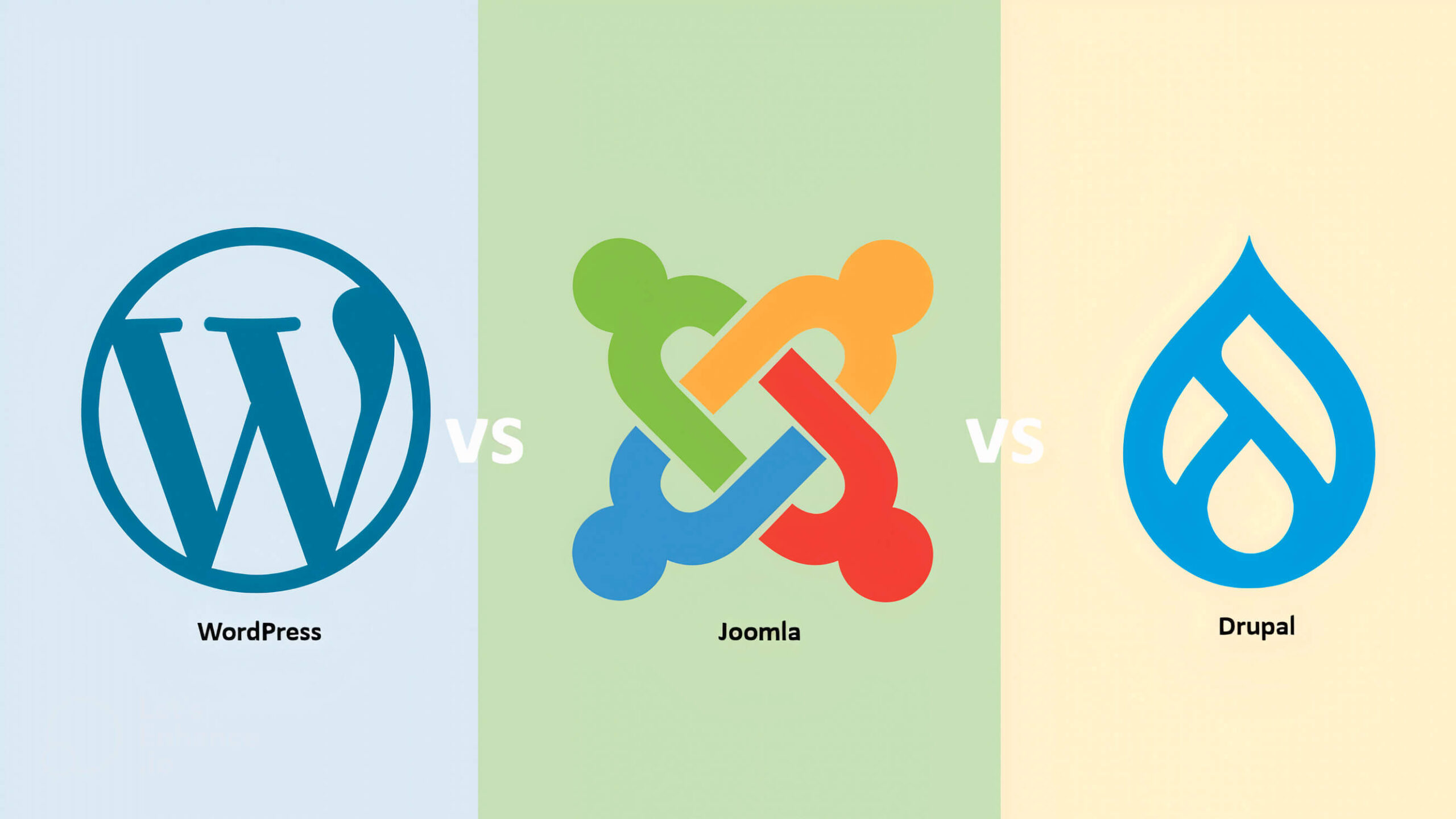 مقایسه پلتفرم‌های WordPress، Joomla، Drupal | وبلاگ پویان آی تی